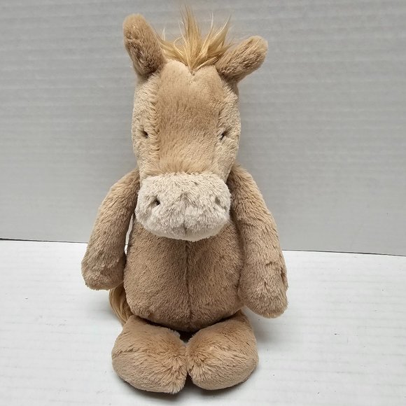 Jellycat | Toys | Jellycat Brown Bashful Pony Horse Stuffed Lovey ...